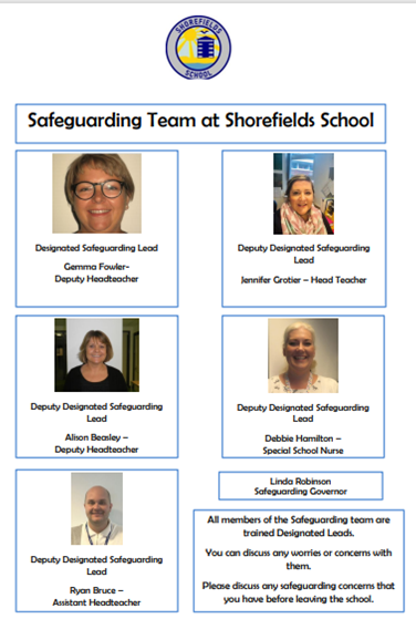 Shorefields School - Safeguarding